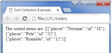 backbone.js集合排序sort - Backbone.js教程 - srcmini